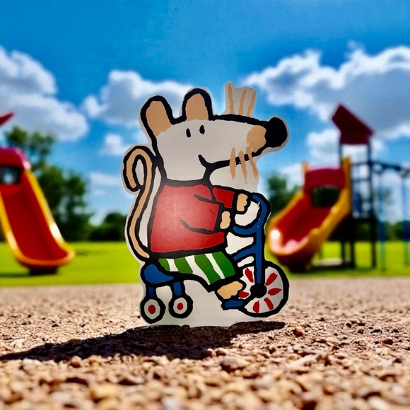 Accents | Rare Maisy Mouse Large Display Promo With Stand Room Library ...